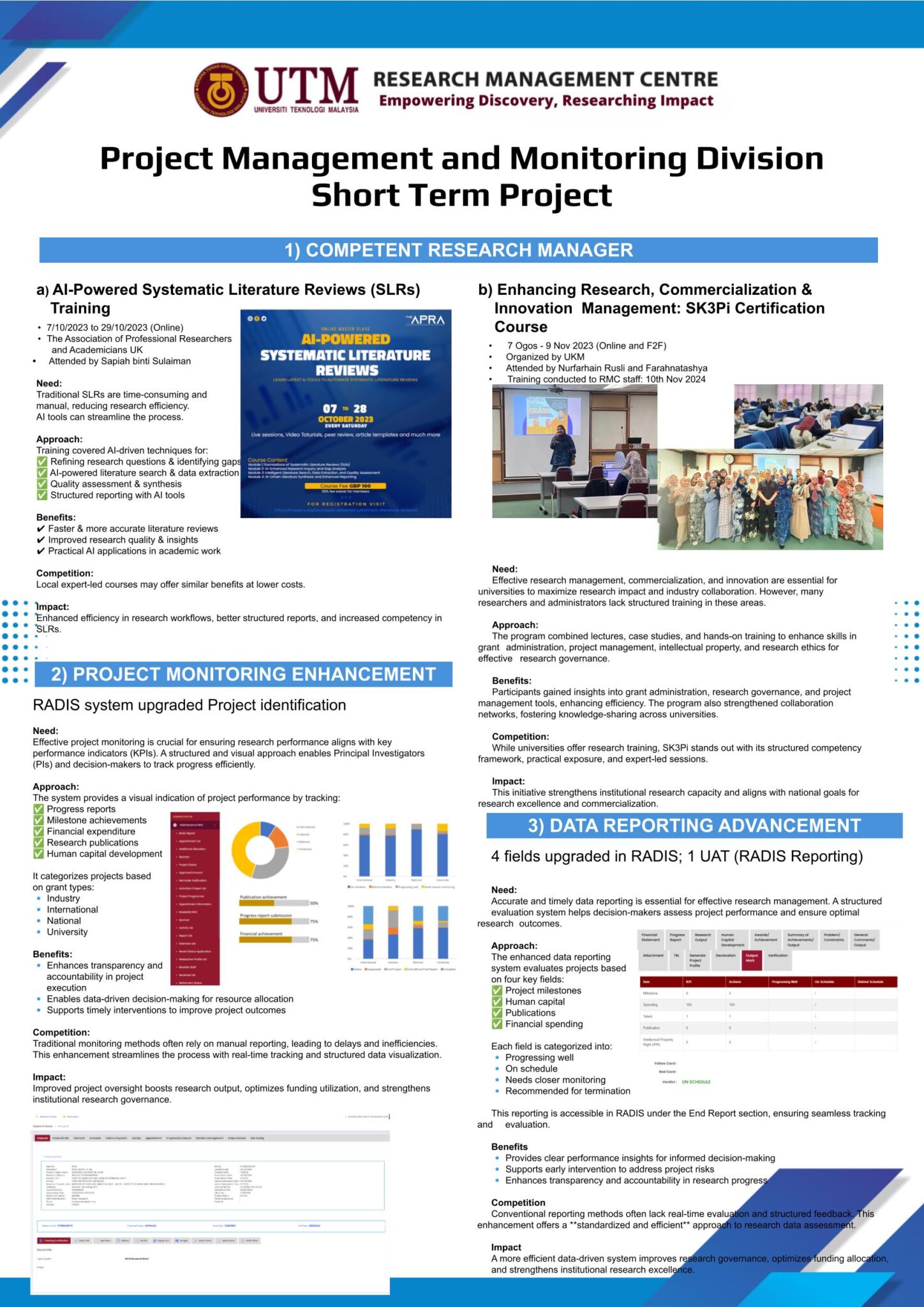 Research Management Centre (RMC) | Empowering Discovery, Researching Impact